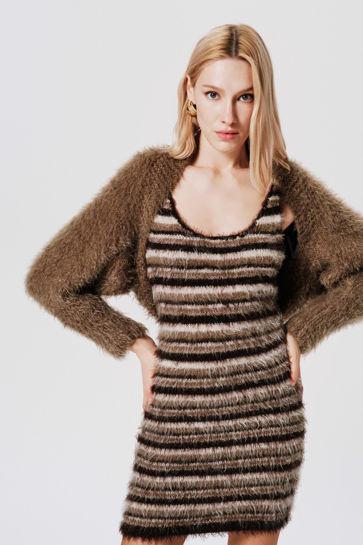 Mia Merino Wool Hand Knit Bolero Jacket – My Beachy Side