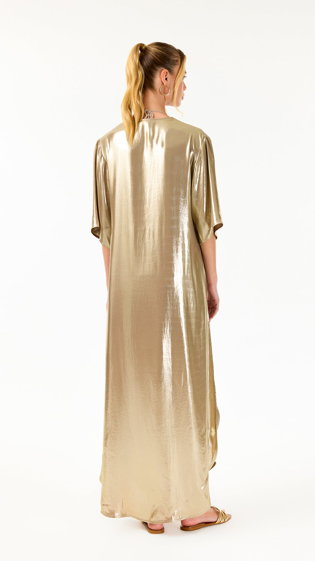 Truffle Bronze Shimmer Caftan | Women's Fashion & Outfit Ideas – My ...