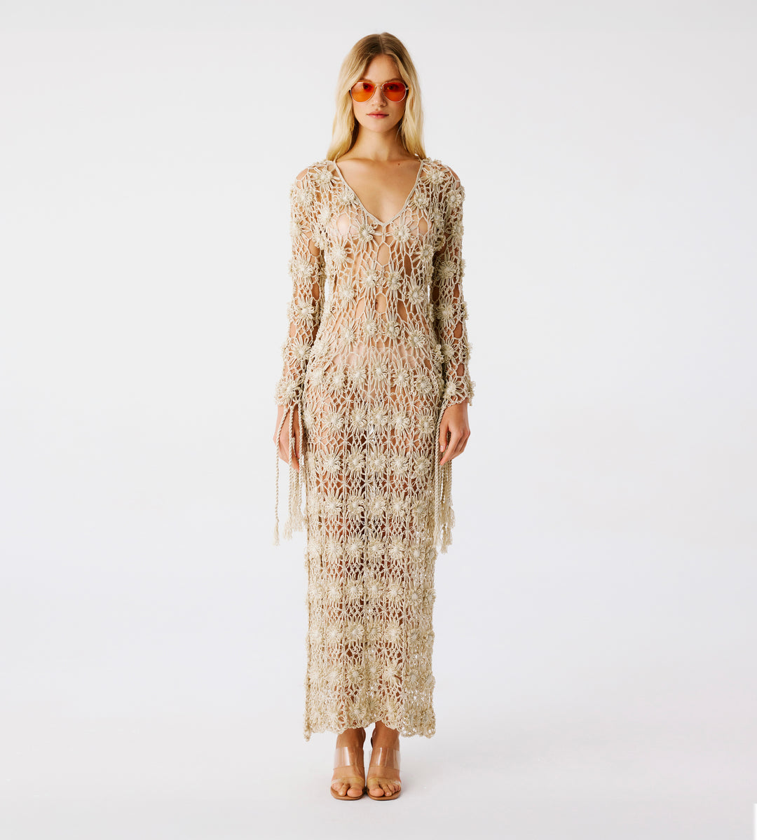Luna Hand-Crocheted Caftan Dress – My Beachy Side