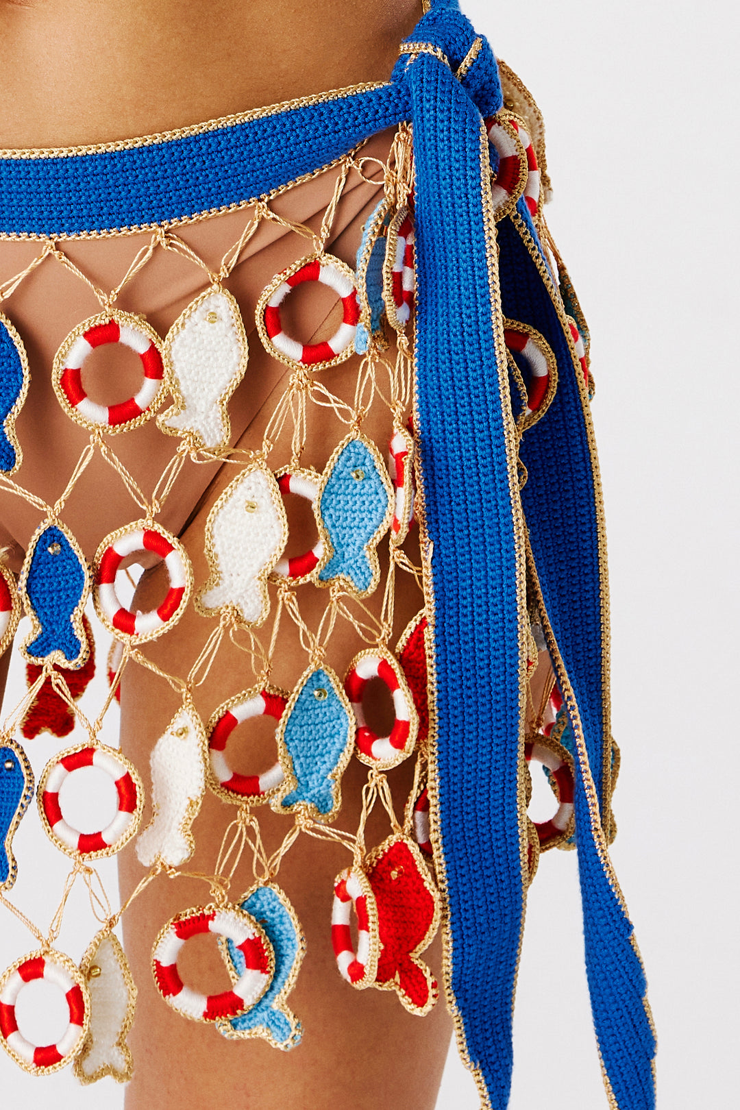Poisson Hand-Crocheted Mini Skirt – My Beachy Side