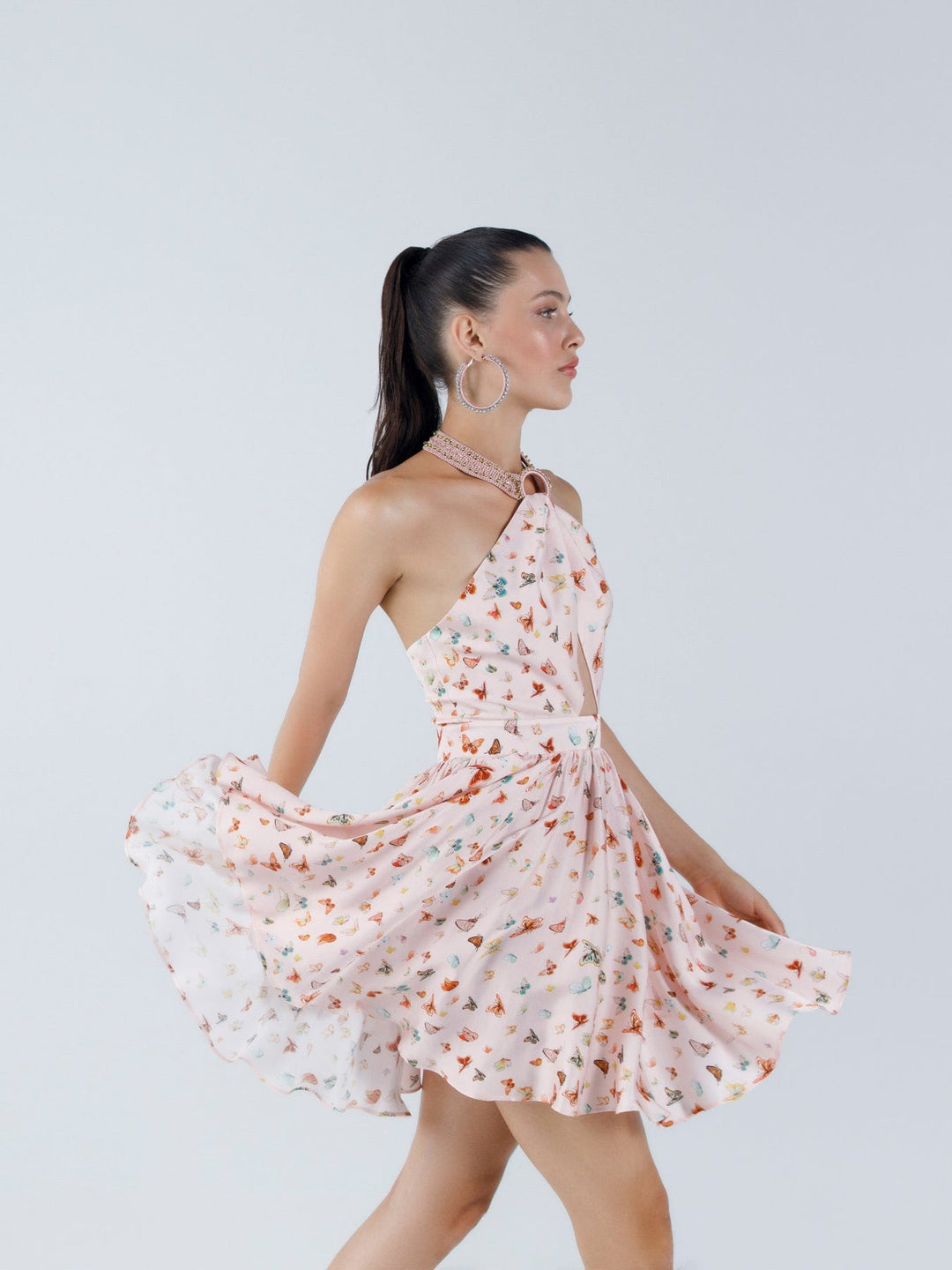 Emily in Paris Women outfit Monarch Mini Dress – My Beachy Side