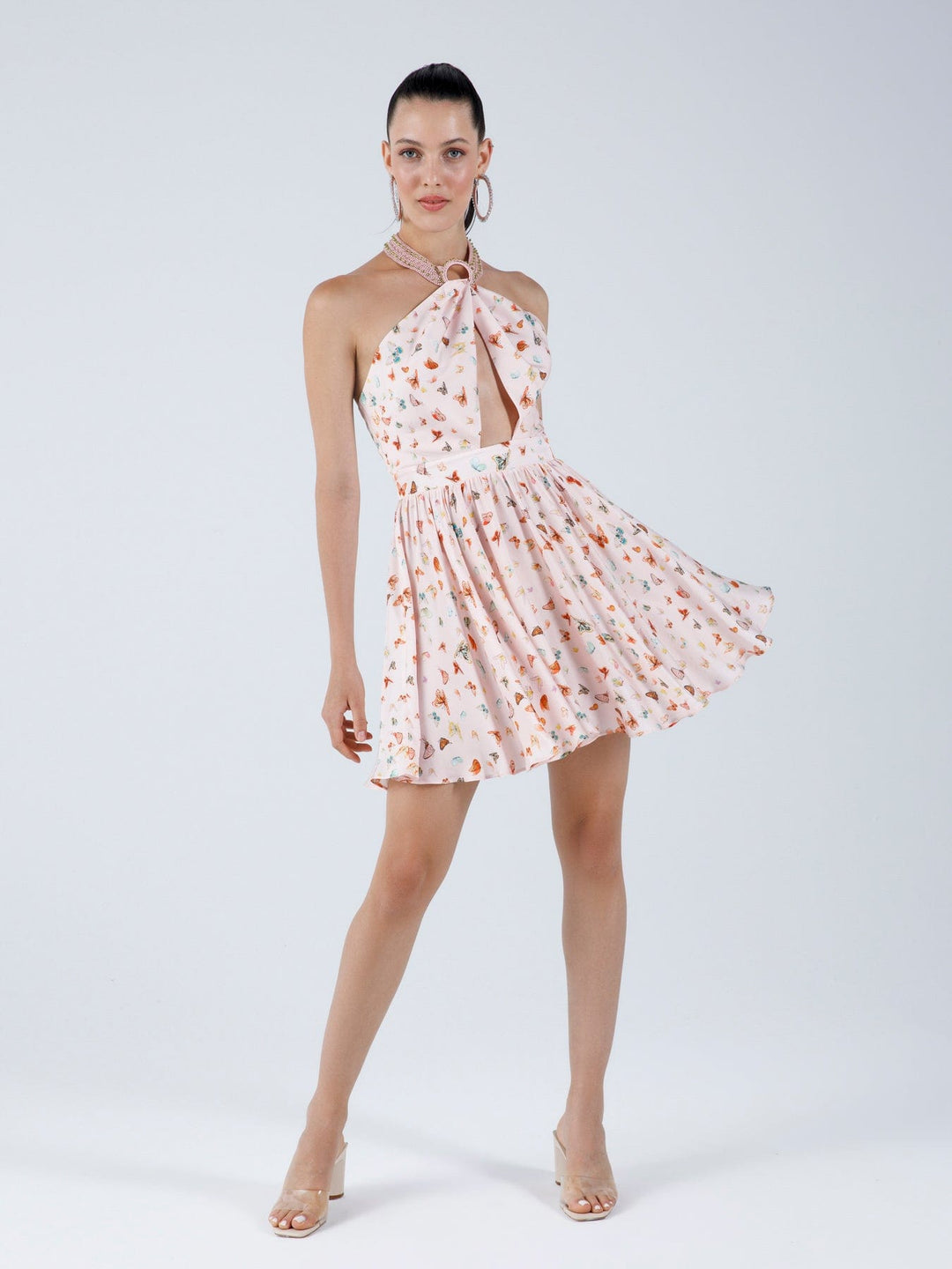 Emily in Paris Women outfit Monarch Mini Dress – My Beachy Side